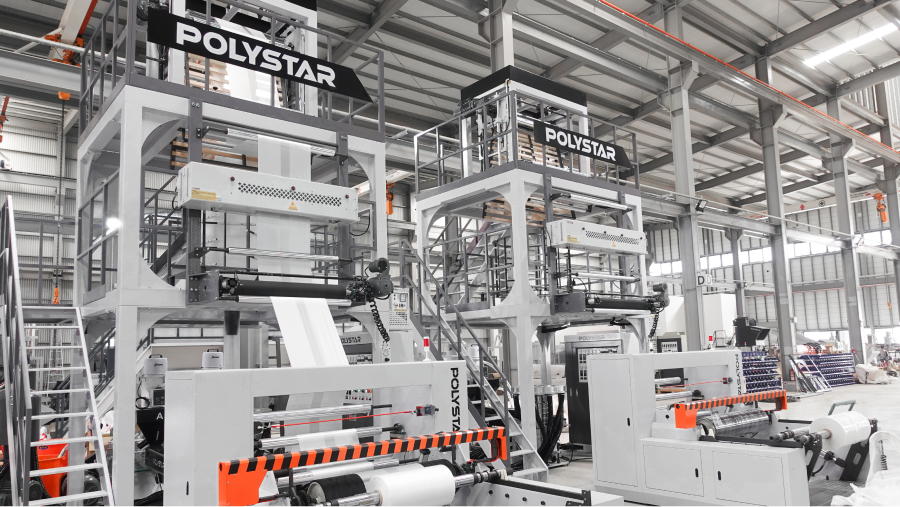 Three Layer ABA Blown Film Machine