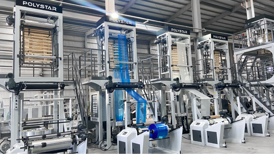 Mini Type Compact Blown Film Machine | POLYSTAR Machinery