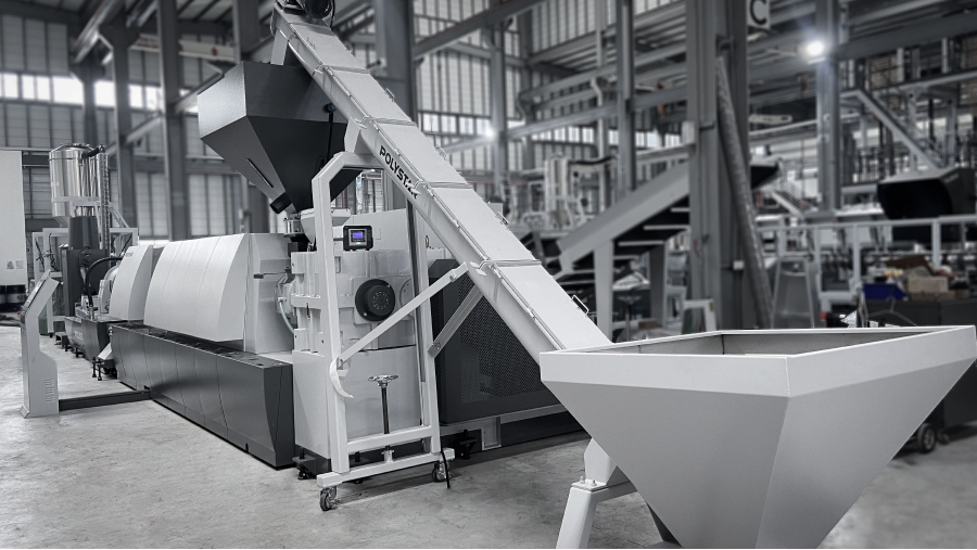 Rigid Plastic Recycling Machine | POLYSTAR