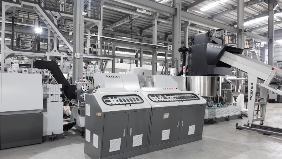 Repro-Flex Plus: Two-stage Recycling Machine | POLYSTAR