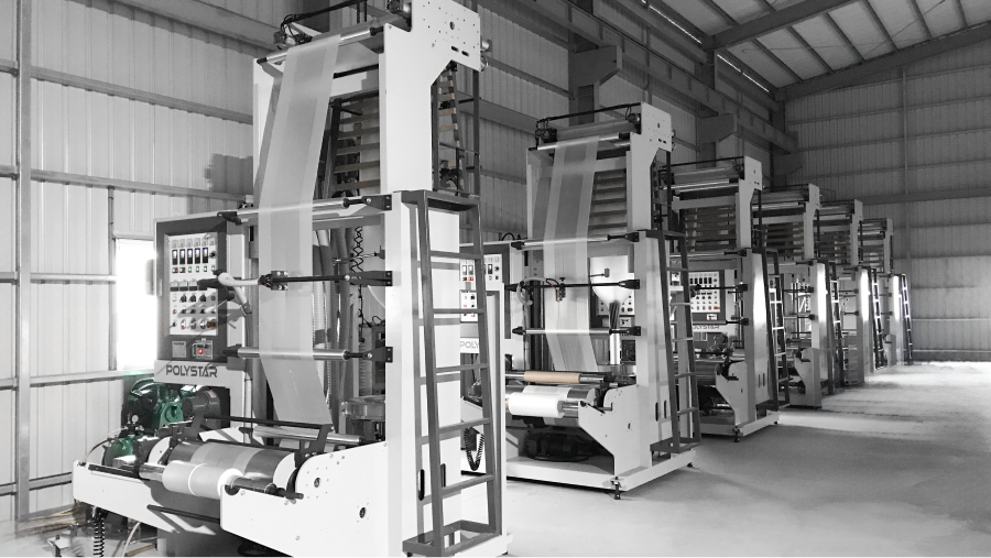 Mini Type Compact Blown Film Machine | POLYSTAR Machinery