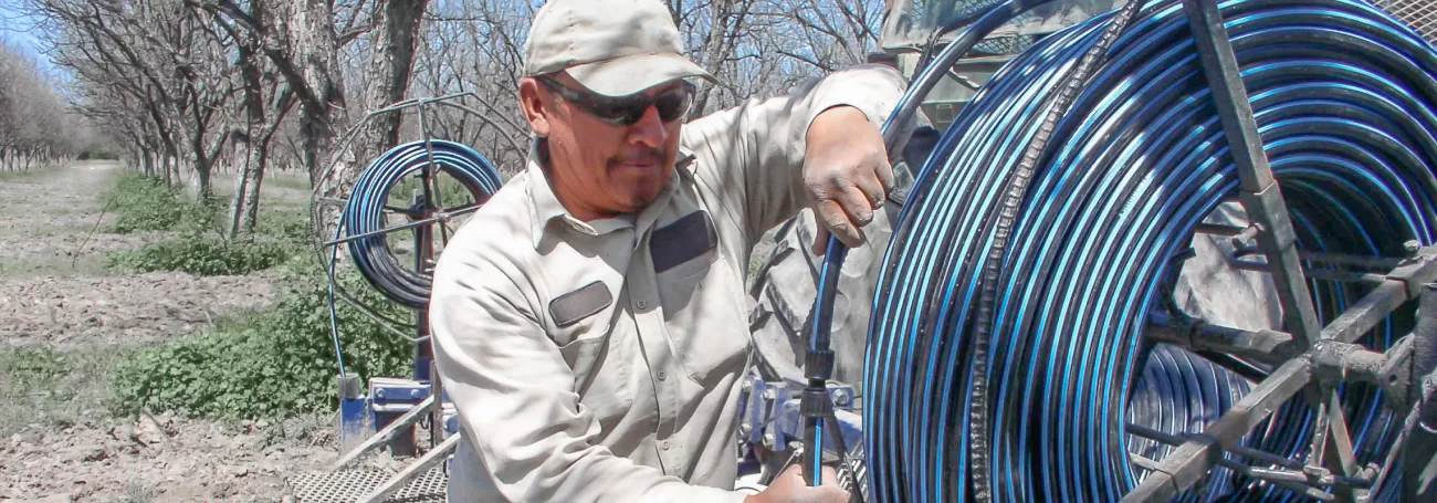 Recycle Drip Irrigation Tape, Reduce Agricultural Plastic Waste