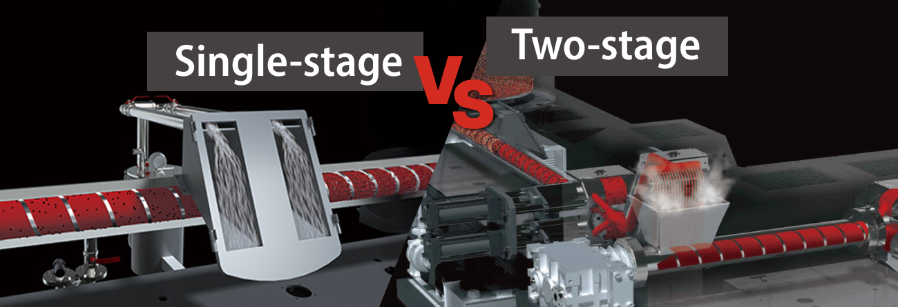 Single-stage vs. Two-stage Plastic Recycling Machine
