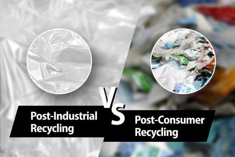 Difference of Post-industrial and Post-consumer Plastic Recycling?