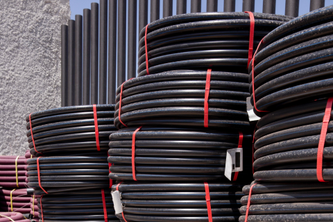 POLYSTAR plastic recycling machine solutions for drip tape waste