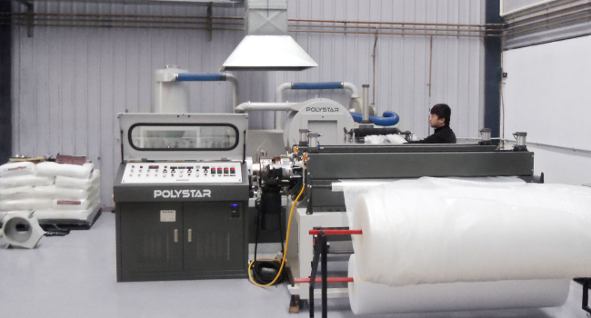 POLYSTAR's Bubble Wrap Recycling Machine Installed in Australia