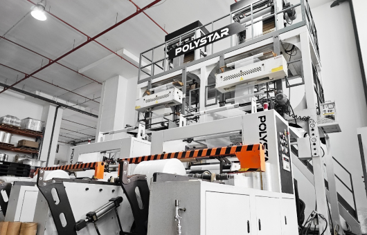 POLYSTAR Blown film Machine for Small Bag Production in Singapore