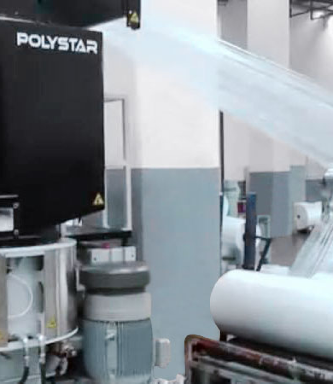 Installation of LDPE Film-on-Roll Recycling Line in Italy