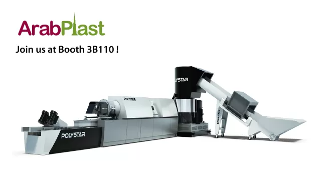 ArabPlast 2023 | Plastic Trade Show in UAE | POLYSTAR Machinery
