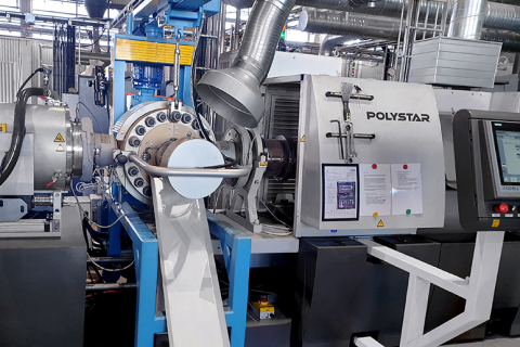 Sistema de reciclaje POLYSTAR para ABS y PS en Suecia