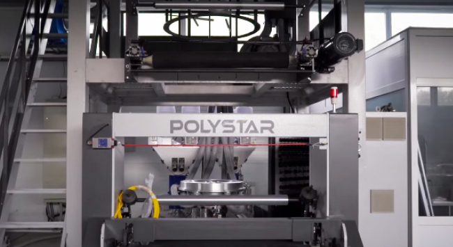 ABA 3 Layer Co-Extrusion Blown Film Extruder Eco-X