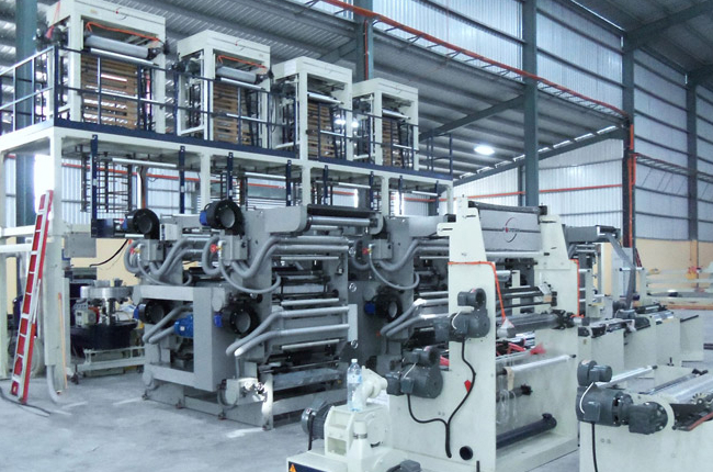 POLYSTAR Film Blowing Machine Installed in Malaysia