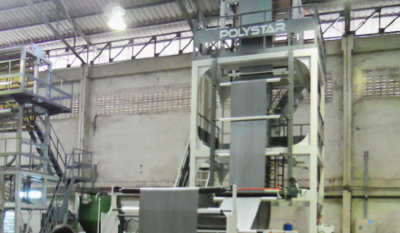 Mulch Film Making Machine in Thailand-POLYSTAR Machinery
