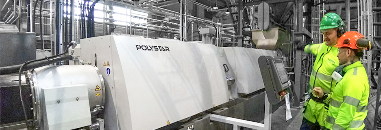 Intelligent PCR Recycling in Sweden with POLYSTAR Repro-Direct
