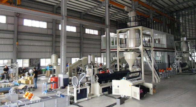 Waste Plastic Recycling Machine Operating in Dominican Republic