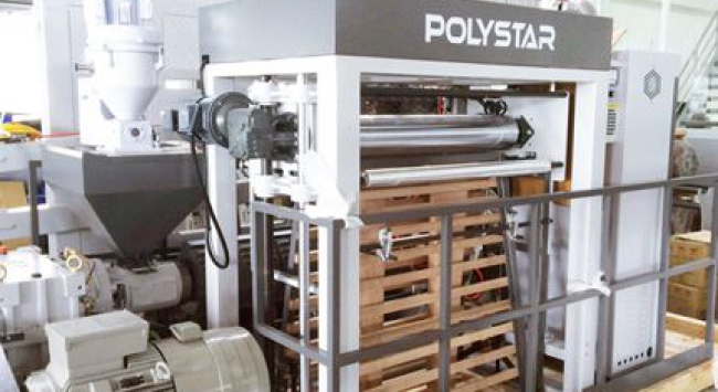 POLYSTAR Blown Film Extruder Machine Installed in Mexico